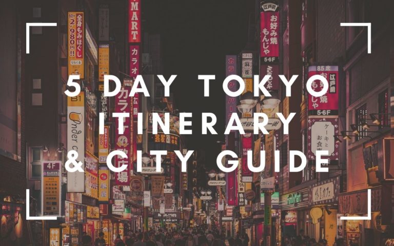 5 Day Tokyo Itinerary | What To Do & Authentic City Guide - The Travel ...